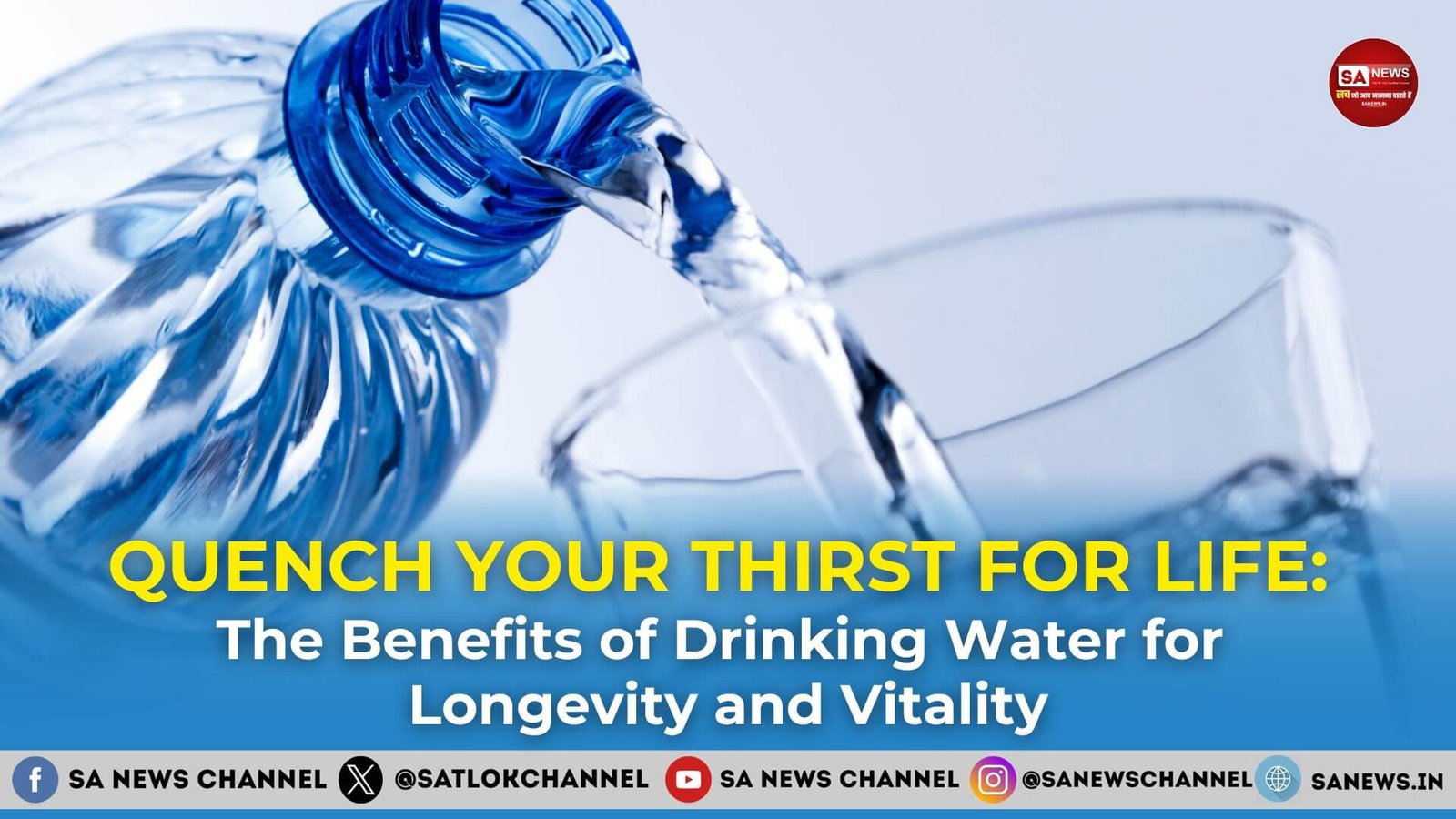 10 Benefits of Drinking Water for Longevity and Vitality